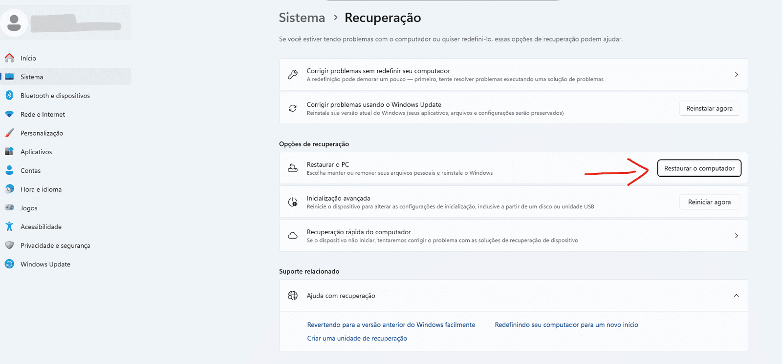 Restaurar o PC : O Guia Passo a Passo para Restaurar o Windows 11 Sem ...